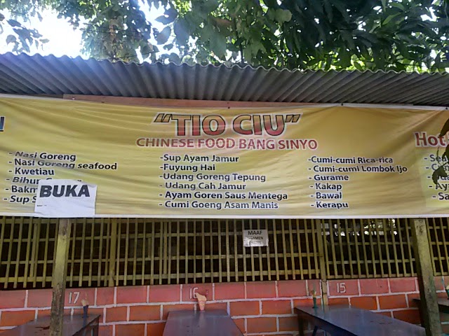 My Culinary Adventure Tio Ciu ~ Chinese Food Bang Sinyo Jogja