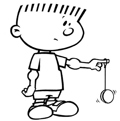 Imagenes de yoyos para colorear - Imagui