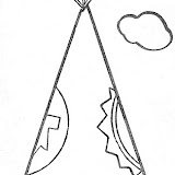 DIBUJOS DE TIPIS PARA COLOREAR