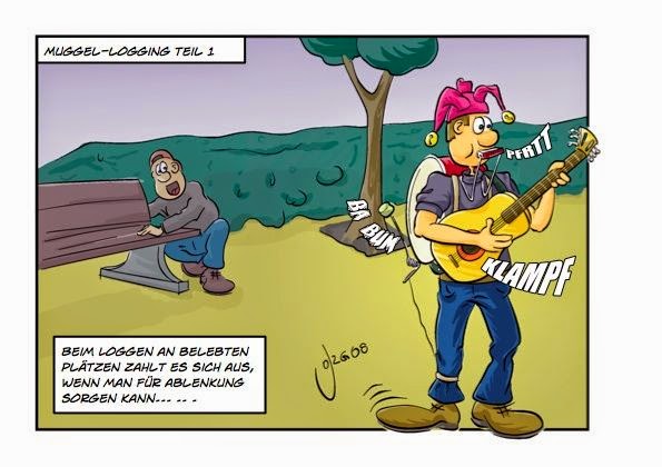 Geocaching Infos: Comics