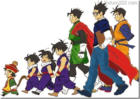 Dibujos de gohan grande - Imagui