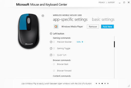 Microsoft Mouse And Keyboard Center No Device Detected Wedge Keyboard