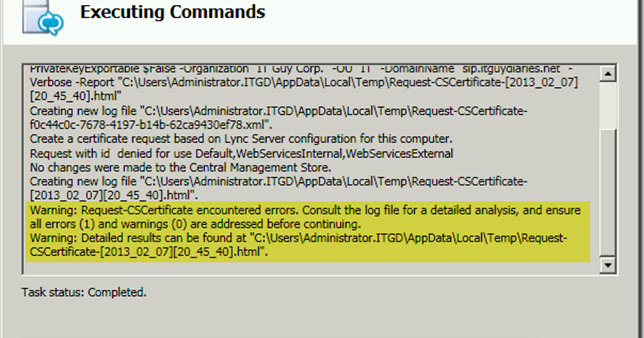 It Guy Diaries “error Error Constructing Or Publishing Certificate” While Requesting A
