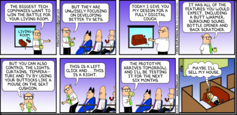 Z-wave home automation: Dilbert does home automation