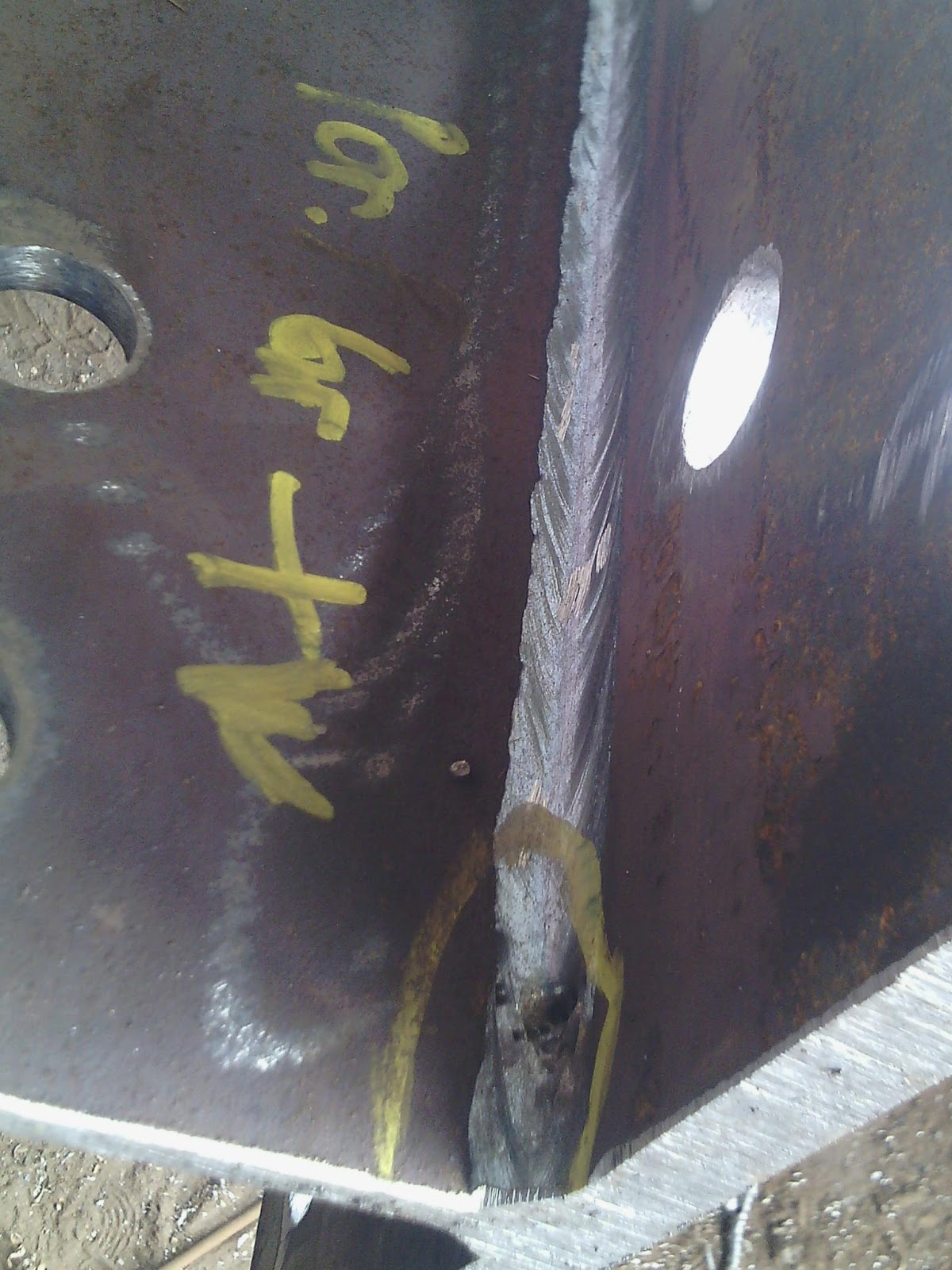 simply welding: Contoh cacat las