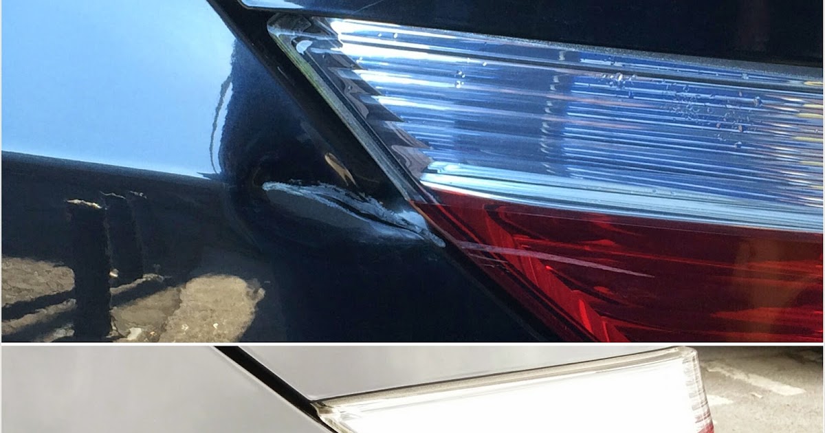 Mobile Car Scratch Dent Repair Leeds: Bmw rear quarter damage