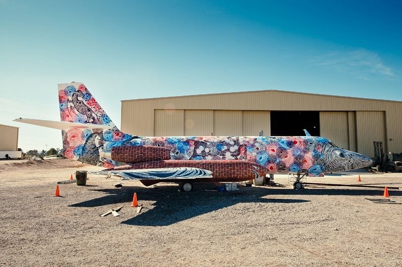 The Boneyard Project: Art on Abandoned Airplanes | Amusing Planet