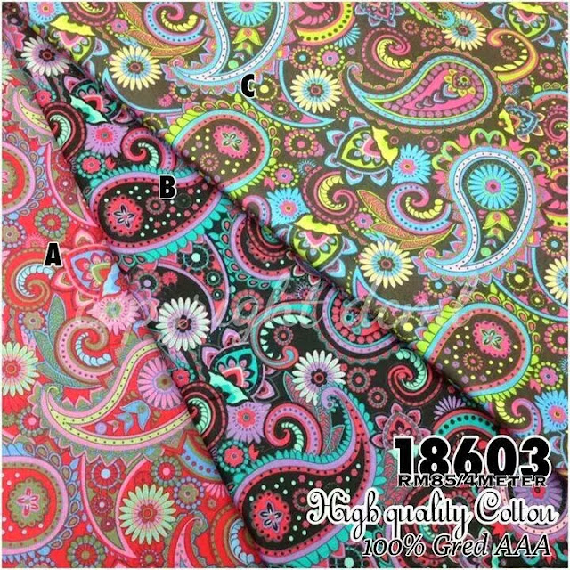 Fieza English Cotton : Kain english cotton