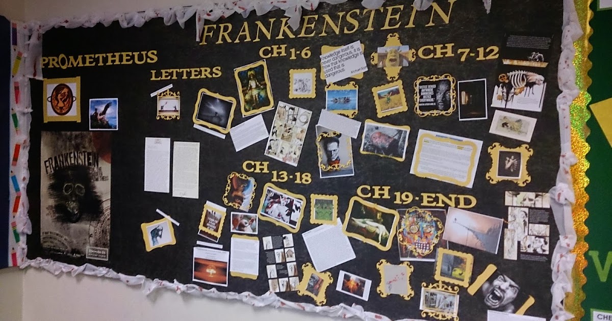 Mrs. Robison's Blog: Frankenstein Bulletin Board