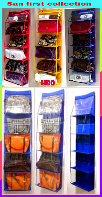 Rak Tas Gantung Hanging Bag Organizer Multifungsi | San First Collection