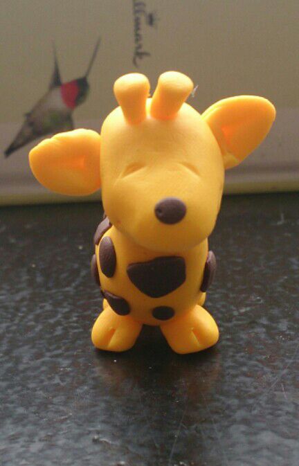 Kay's crazy makes: Fimo giraffe