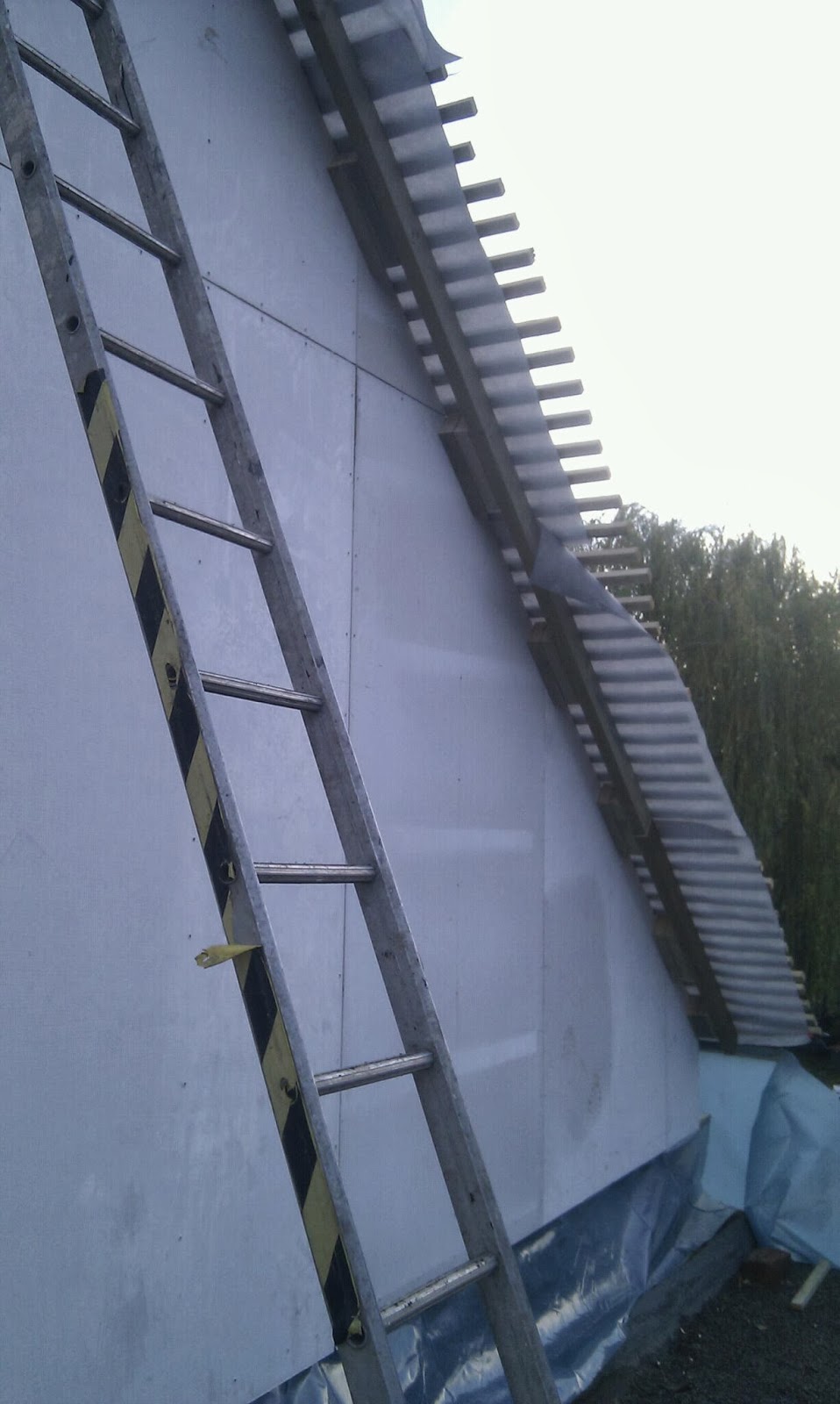 Station Road: Side wall cladding