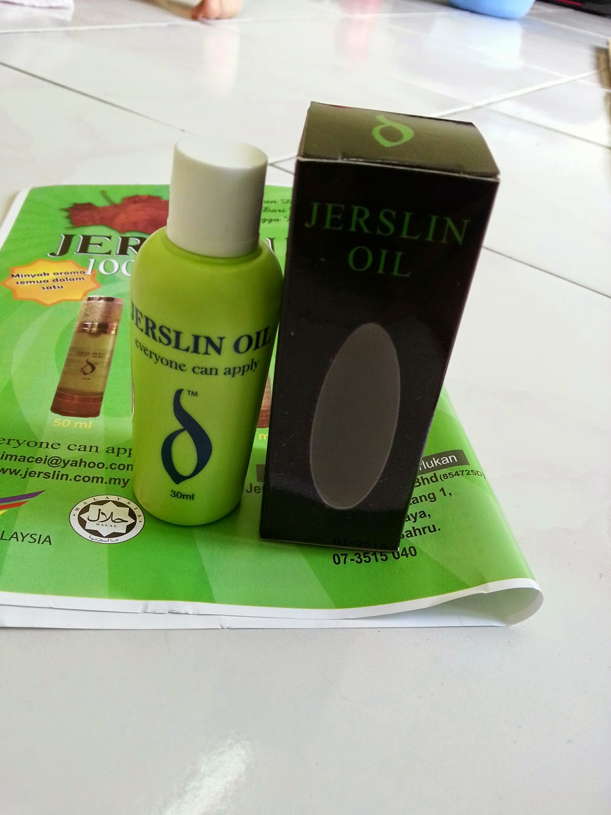 Jerslin Power Oil 1001 Rahsia - Cik Azizah