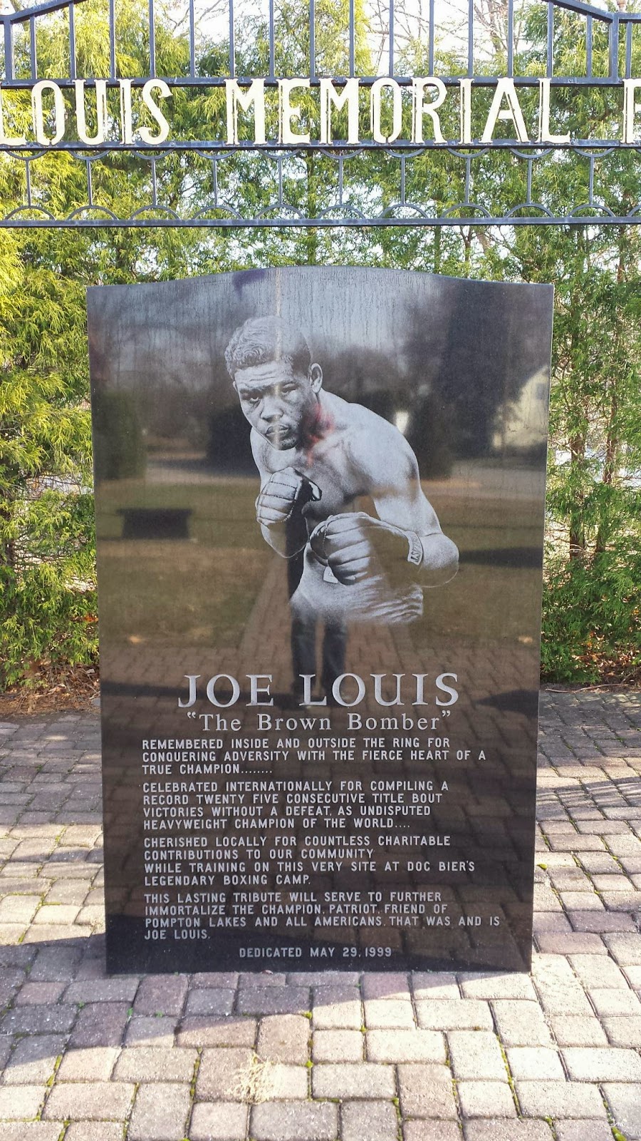 The Matt Ward History Experience : Joe Louis Memorial Park