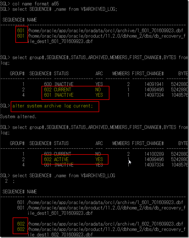 Archive log mode | SQL Panda