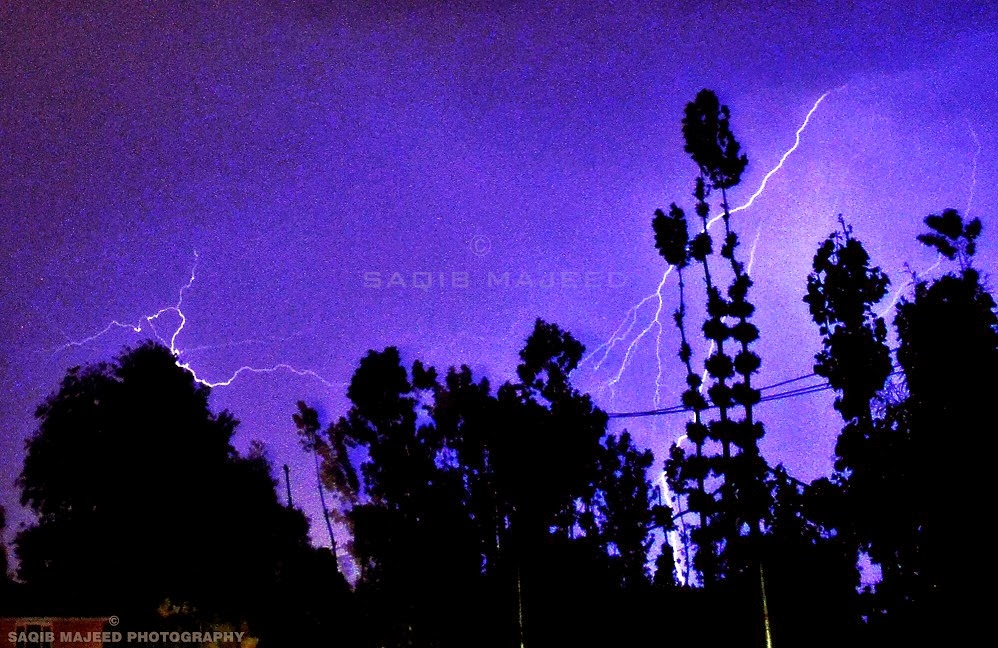 Saqib Majeed's Photography: "Nature's Thunderbolt."