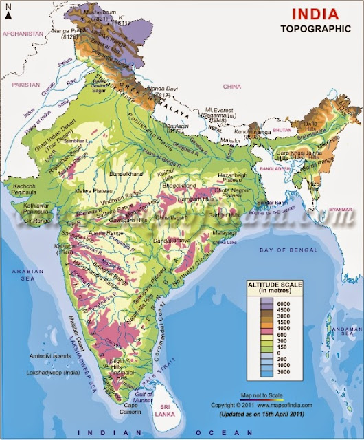 India Maps along with plain,pointed with specifications ~ Mini World