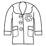 COAT COLORING PAGES