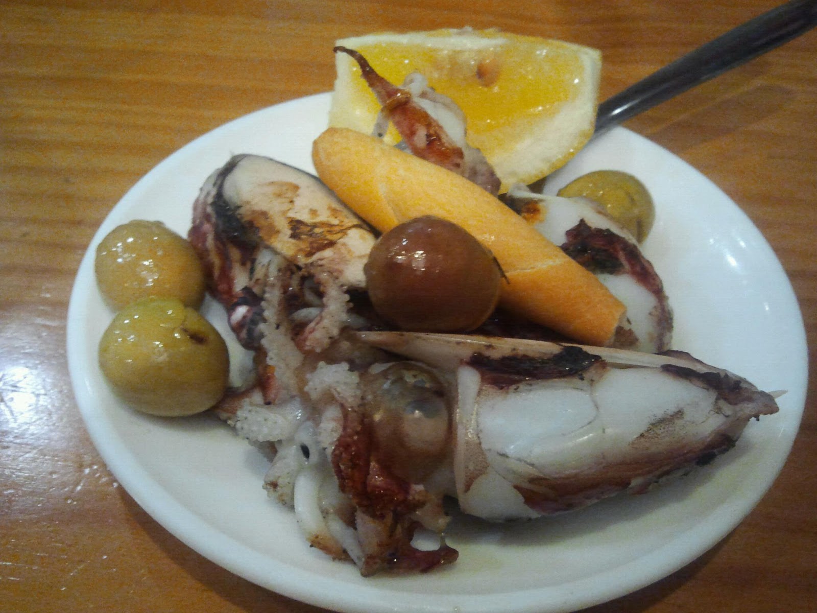 VIVIR ALMERÍA: Tapas de chopitos y jibia