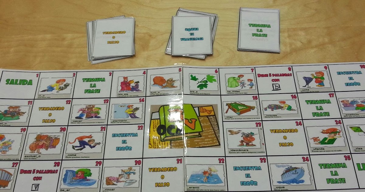 Logopedia dinámica y divertida : OCAS DE ORTOGRAFÍA. B/V