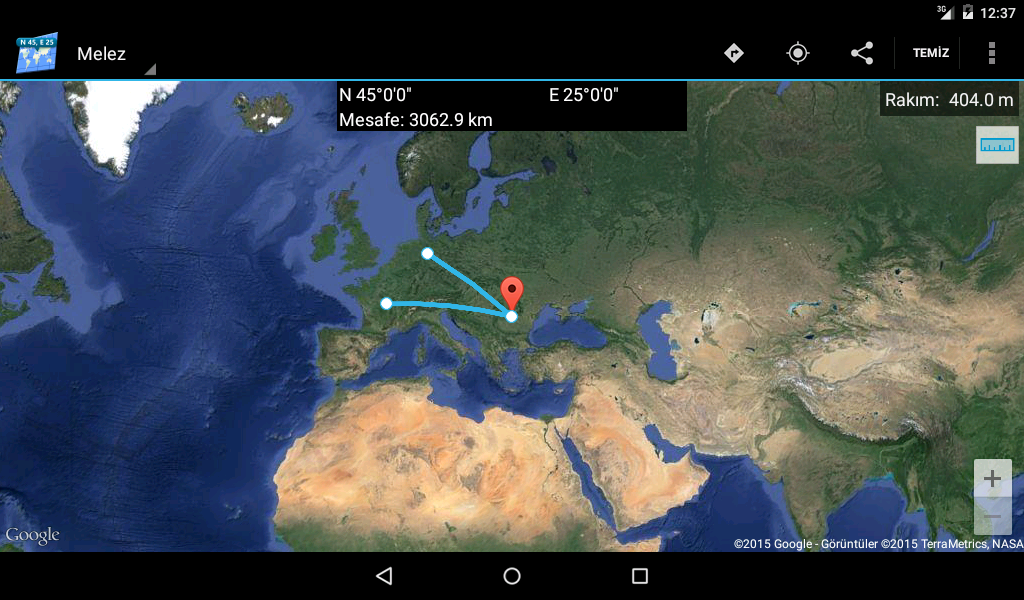 Harita Koordinatları - Google Play'de Android Uygulamaları