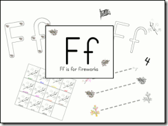 F is for Fireworks! - Royal Baloo