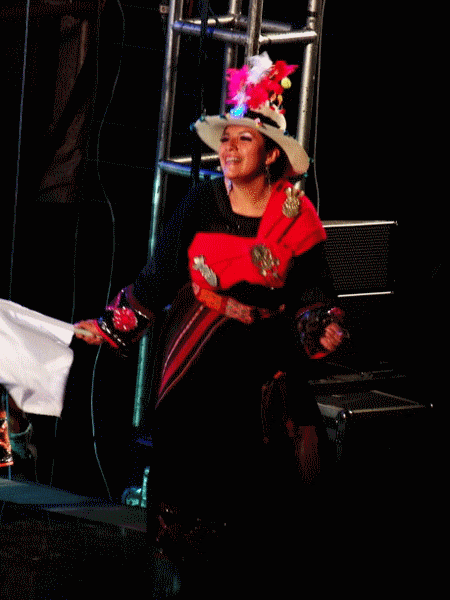 John and Maggi in South America