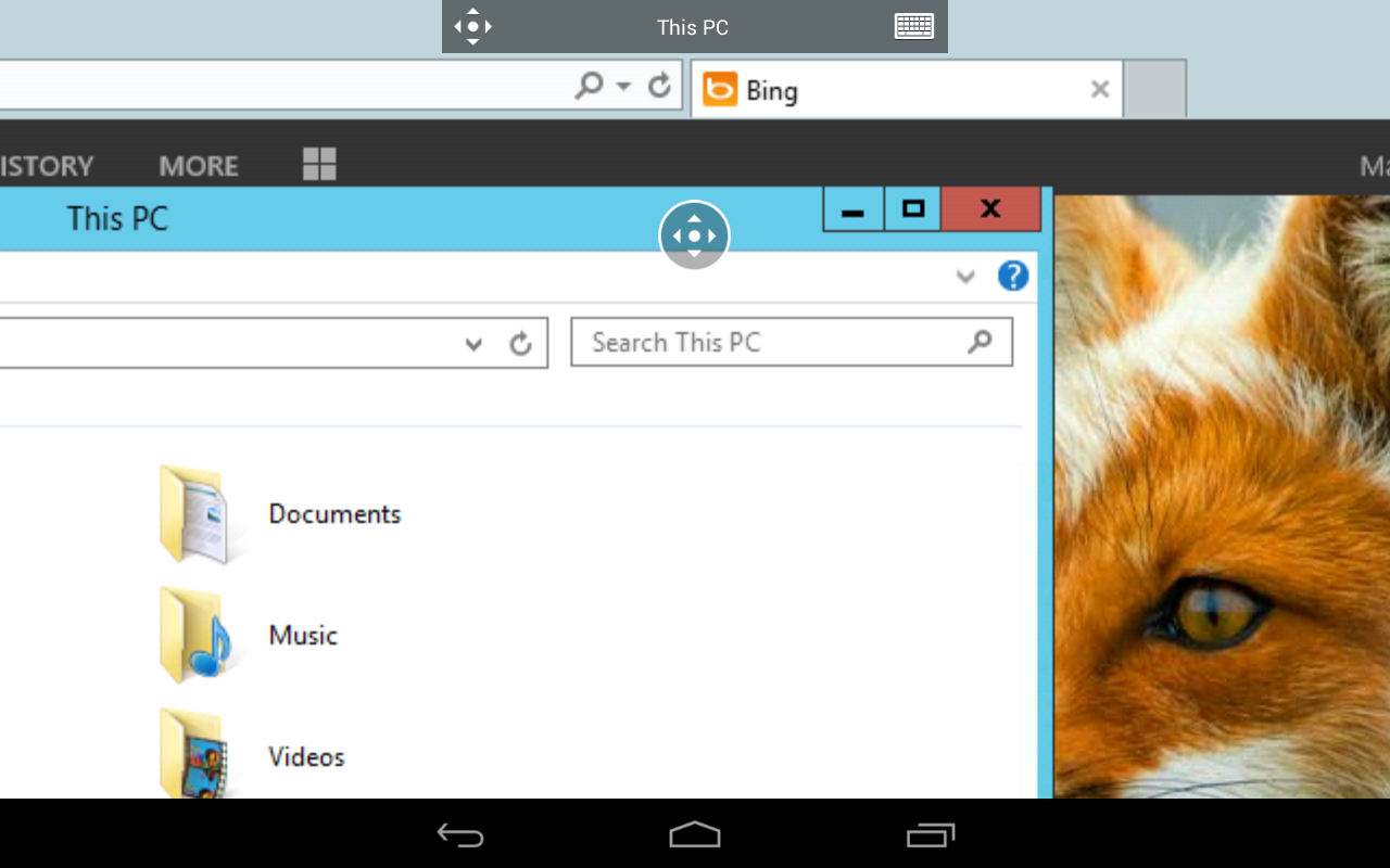 Microsoft Remote Desktop - screenshot