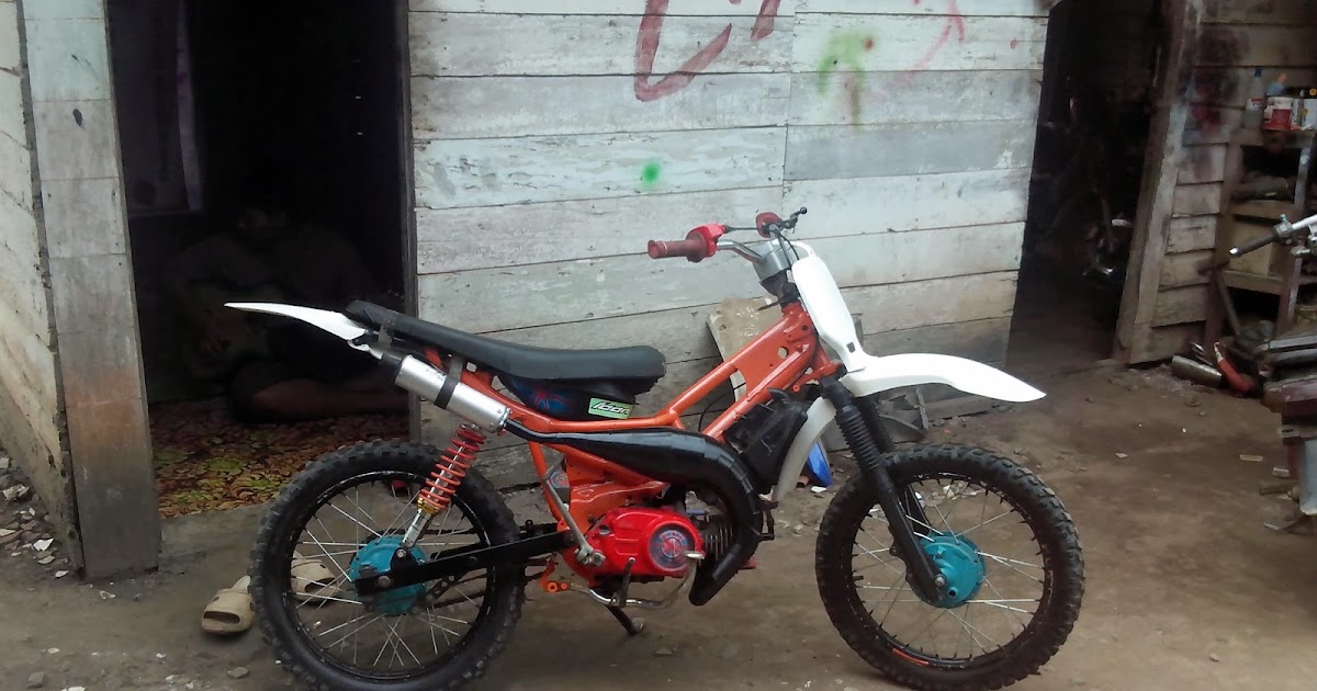 32+ Modif Mini Trail Mesin Bebek, Inspirasi Baru!