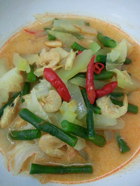 ika esthriani tips dan resep: Sayur godog ebi