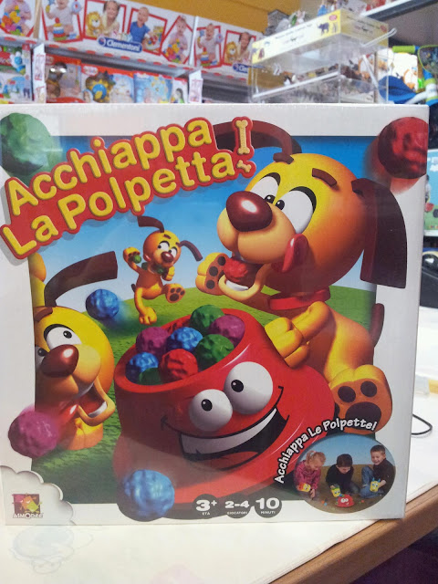 Giocattoli on line: Acchiappa la polpetta gioco di società