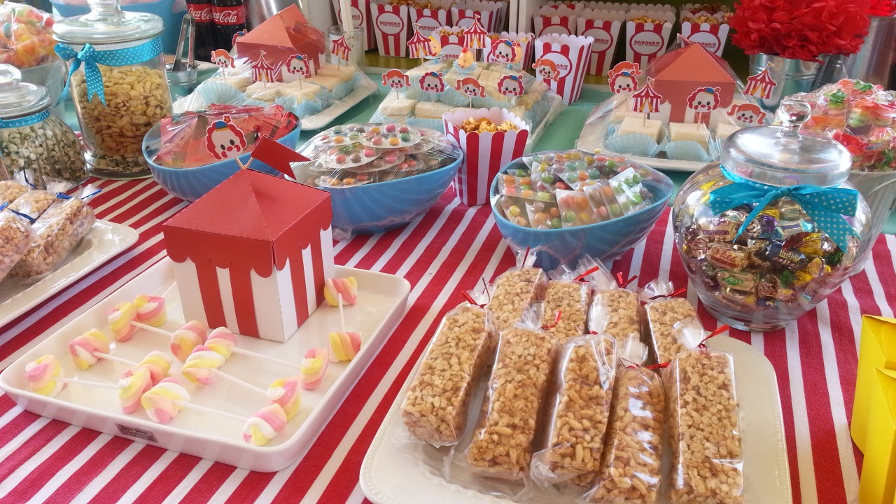 QUICK TAKES: Circus Carnival Themed Snacks Bar