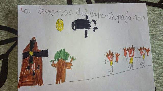 EL PRIMER DESAFÍO: HALLOWEEN La leyenda del espantapájaros en imágenes.