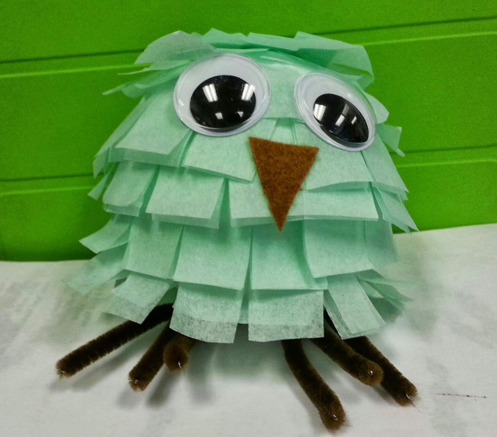 Misadventures of a YA Librarian: Tissue Paper Owl