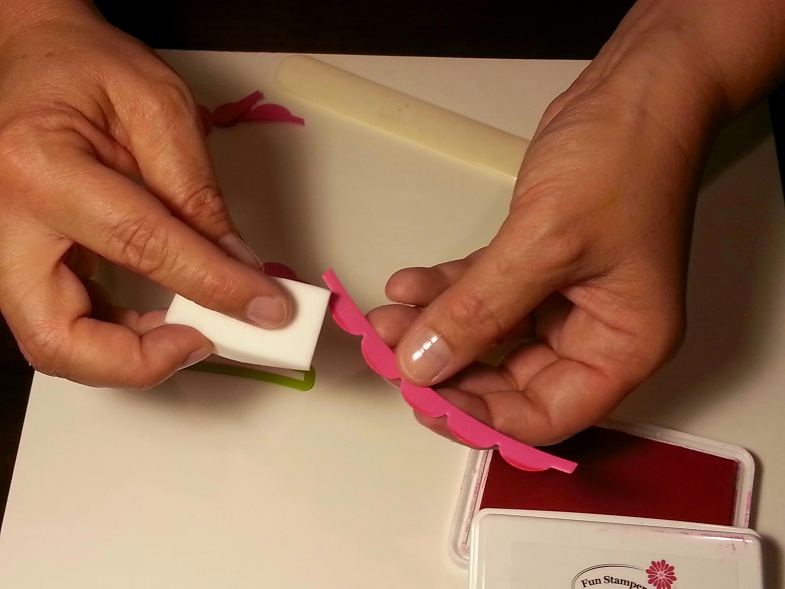 Papercraft Girlie: Pennants Rose