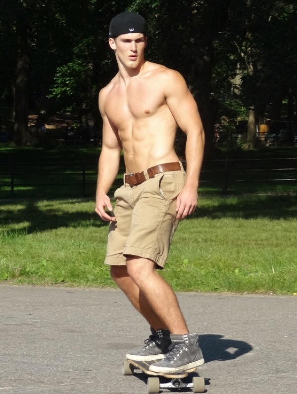 Hot Dudes Skateboard Dude