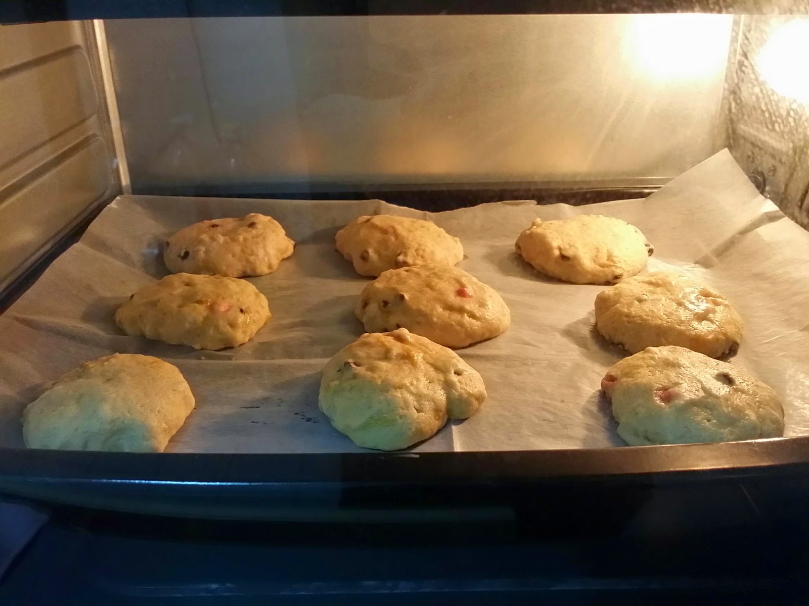 Mrs Lim の Kitchen Paradise: Banana Chocolate Chip Softie (cake-like cookie)