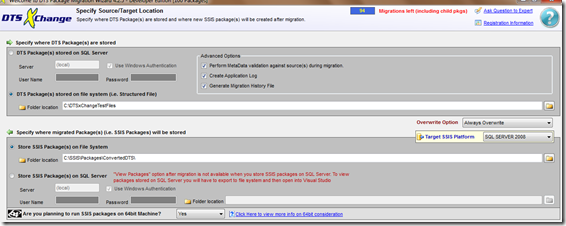 SQL Giant: Convert your old DTS Packages with DTS xChange