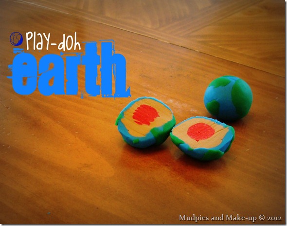 Mudpies and Make-up: The Solar System {Earth & Moon}