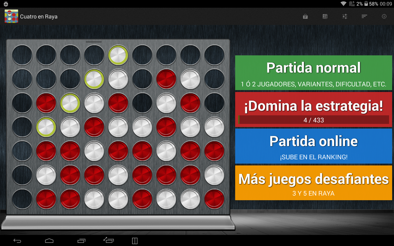 Cuatro en Raya Puzzles - Aplicaciones de Android en Google Play