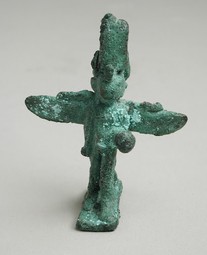 Two Headed God Figure with Wings - Unknown — Google Arts & Culture