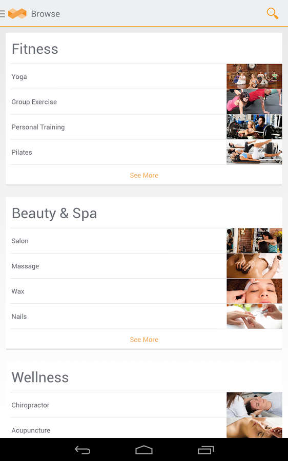 MINDBODY Connect - screenshot
