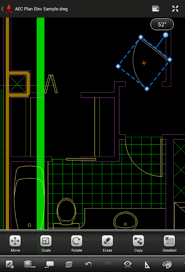AutoCAD 360 - screenshot