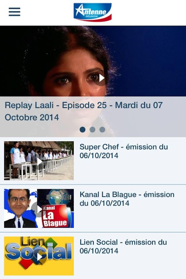 Antenne Réunion Télévision – Applications Android sur Google Play