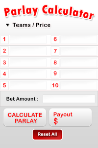 Parlay Calculator Latest Version APK for Android – Android Sports Apps