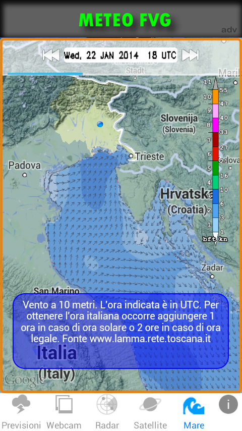 METEO FVG - App Android su Google Play