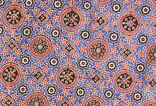 A typical Ajrakh Motif — Google Arts & Culture