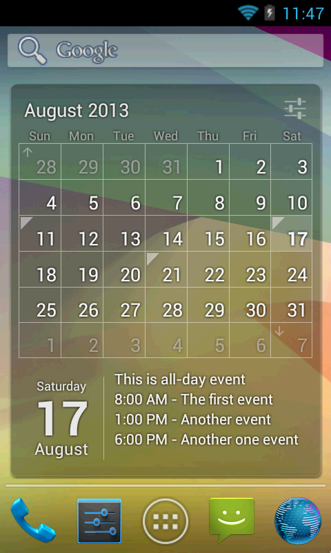 Calendar Widget: Month+Agenda - Android Apps on Google Play