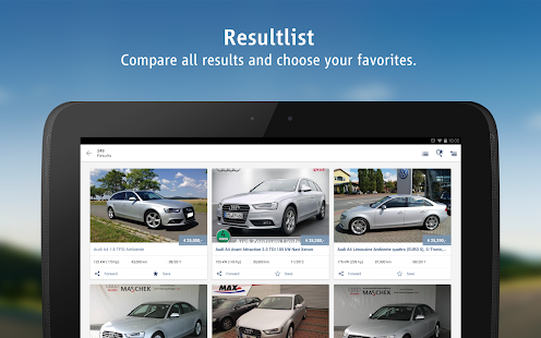 AutoScout24 - used car finder - screenshot thumbnail