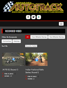 AUTO TRACK – AUTOTRACK app keeps you updated with the motorsport videos and PR. – Android Sports ...